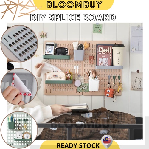DIY Splice Board Pegboard Plastics Board Wall Mounted Board Display ...