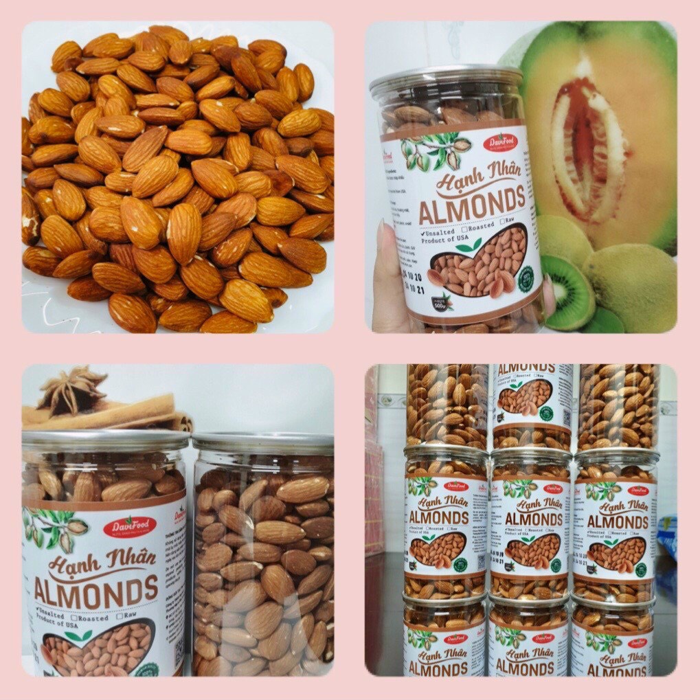 Original American almond kernels (500g box) | Shopee Malaysia