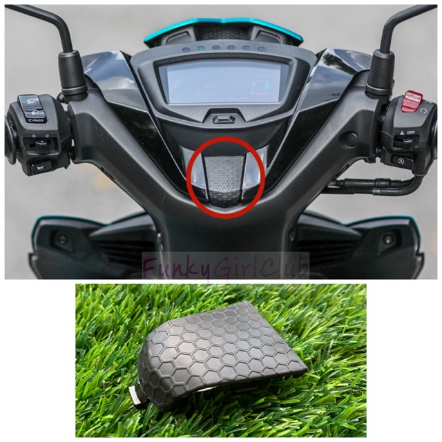 Yamaha Y15zr Cover Meter Handle Upper Meter Cover Cap Kepala Original ...
