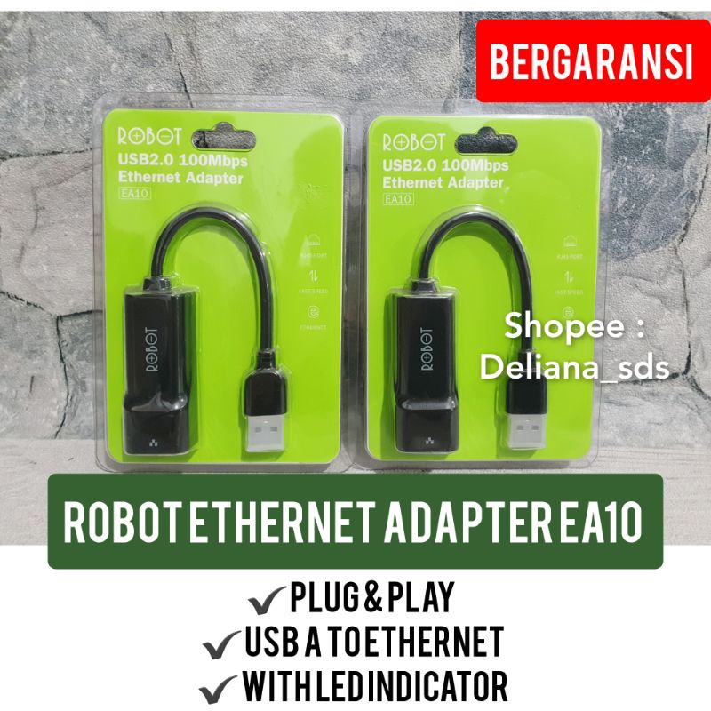 Ethernet Adapter Robot EA10 Official Warranty 1 Year Ethernet Adapter ...