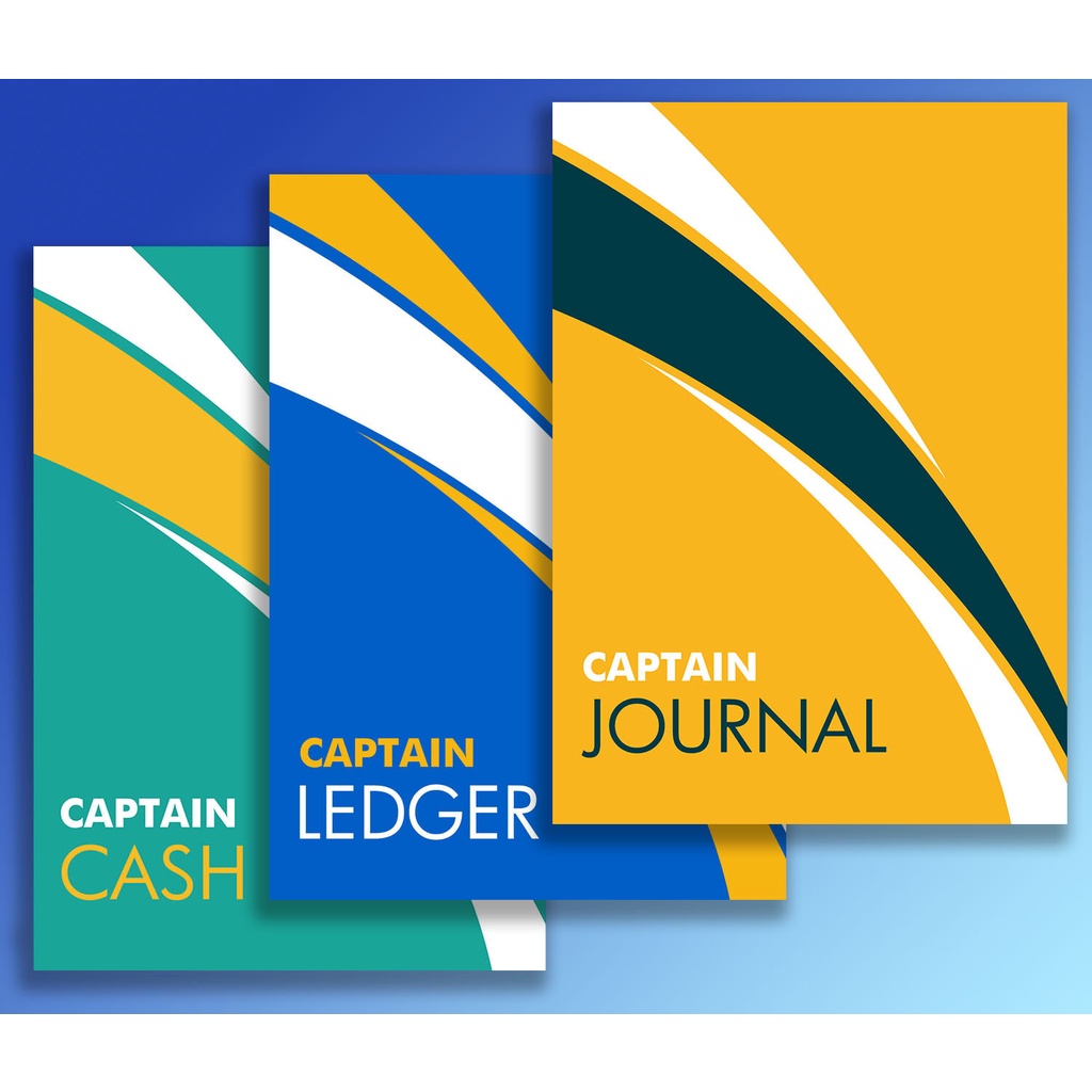 Captain Journal / Ledger / Cash Book 36pages, Buku Jernal / Lejar ...