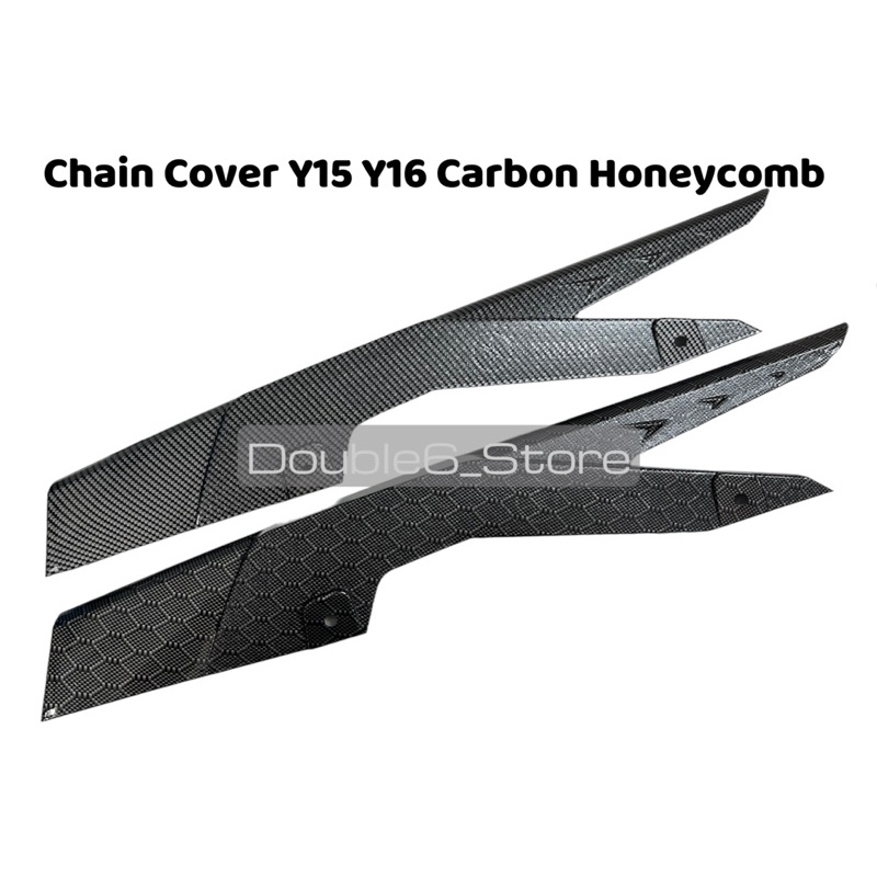 Y15 / Y16 Chain Cover Carbon Cover Rantai Yamaha Y16ZR Y15ZR Chain ...