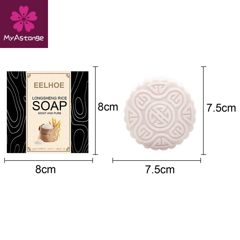 Eelhoe Hair Soaps Shampoos Soft Clean Rice Water Soap Hair Care Oil ...