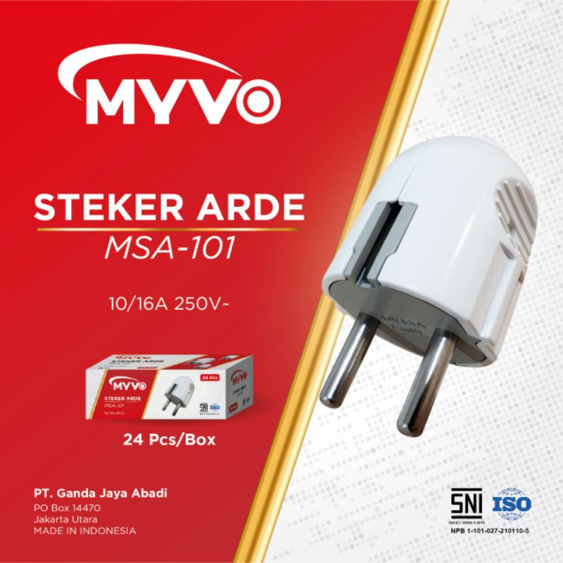 Ground Plug | Round Shape BROKO MODEL | Msa-101 | Original | Shopee ...