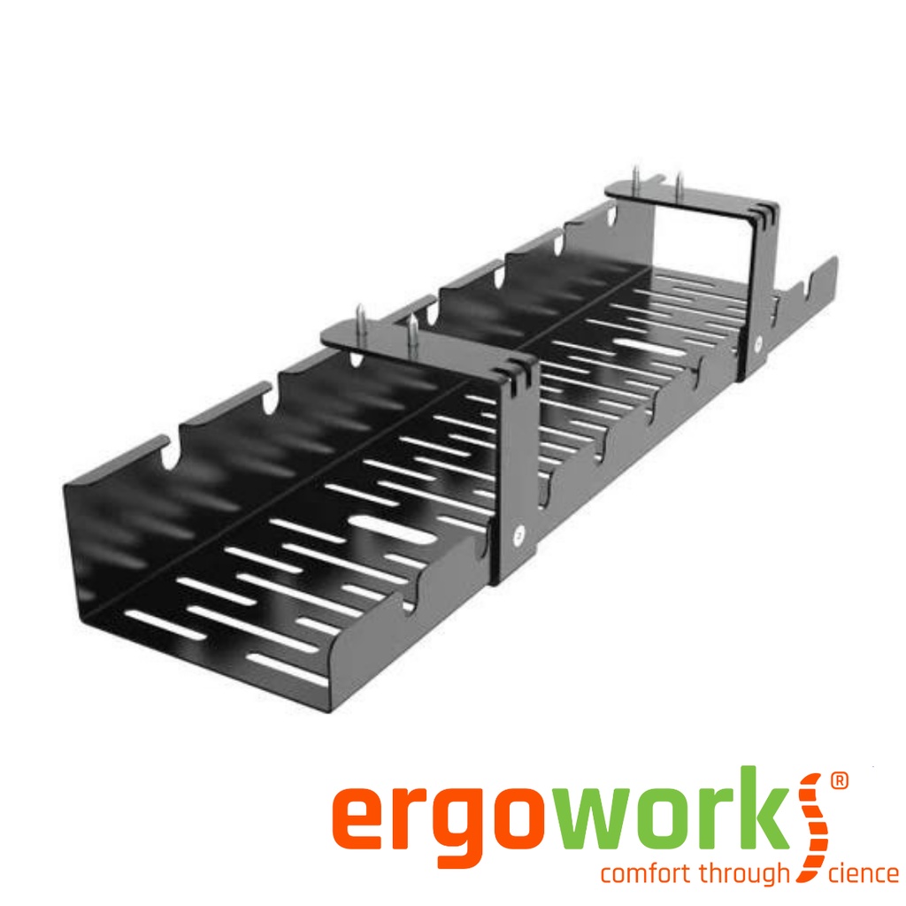 ERGOWORKS Under Desk Metal Cable Tray - EW-CMT502 | Shopee Malaysia