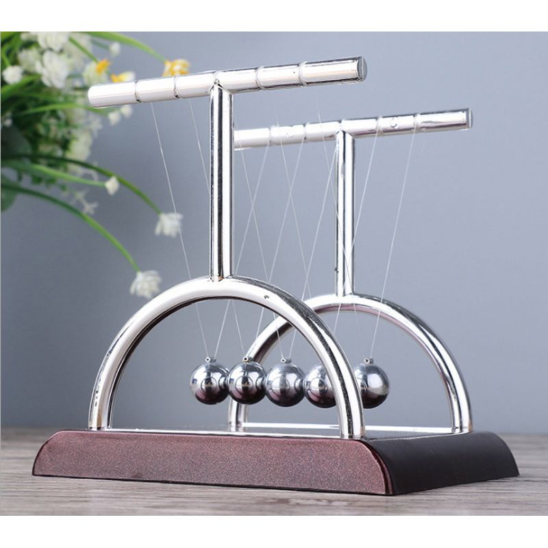 Balance ball newton pendulum table display model T / office display ...