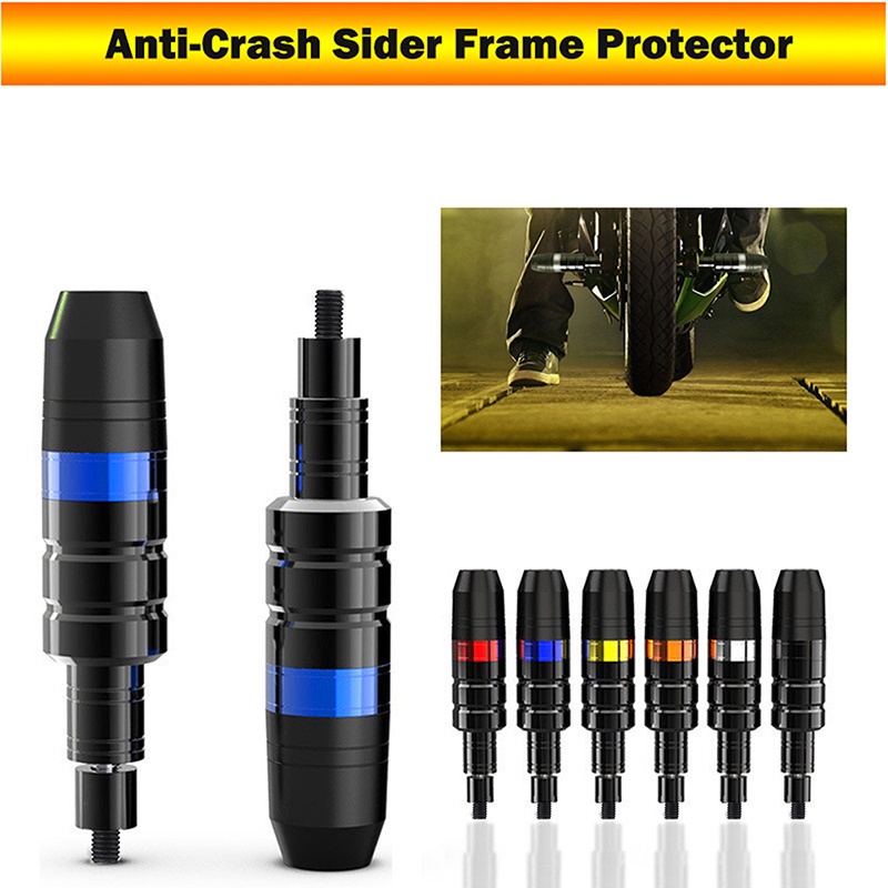 [IN Stock Store] Pair Universal Motorcycle Frame Slider Anti Crash ...