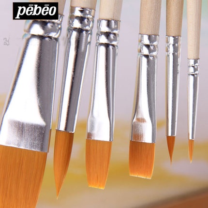 Pébéo France Yellow Polyamide Brushes Set (8pcs) | Shopee Malaysia