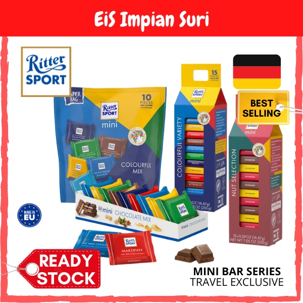 (Ready Stock!!) Ritter Sport Mini Mix 150g - 250G Assorted Flavour ...