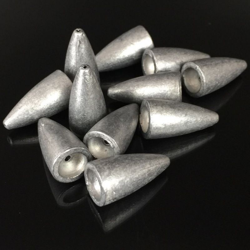 Fishing Bullet Fishing Sinker / SOTONG GETAH / Batu Ladung / Soft ...