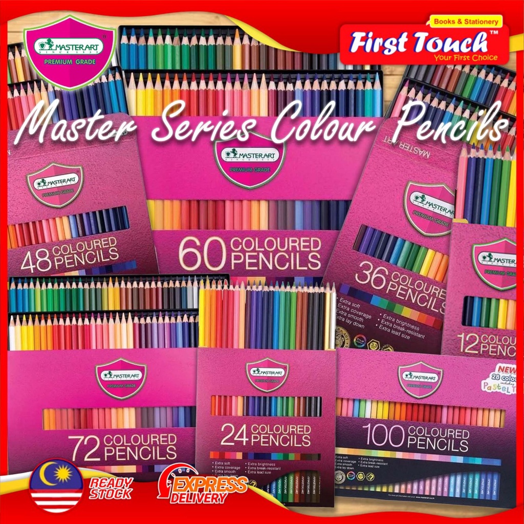 Colour Pencil MASTERART Series Colour Pencil 24/36/48/60/100/124 ...