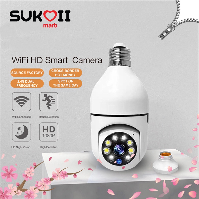 SKOI Wireless Surveillance Camera With 360 Degree Panorama Intelligent ...