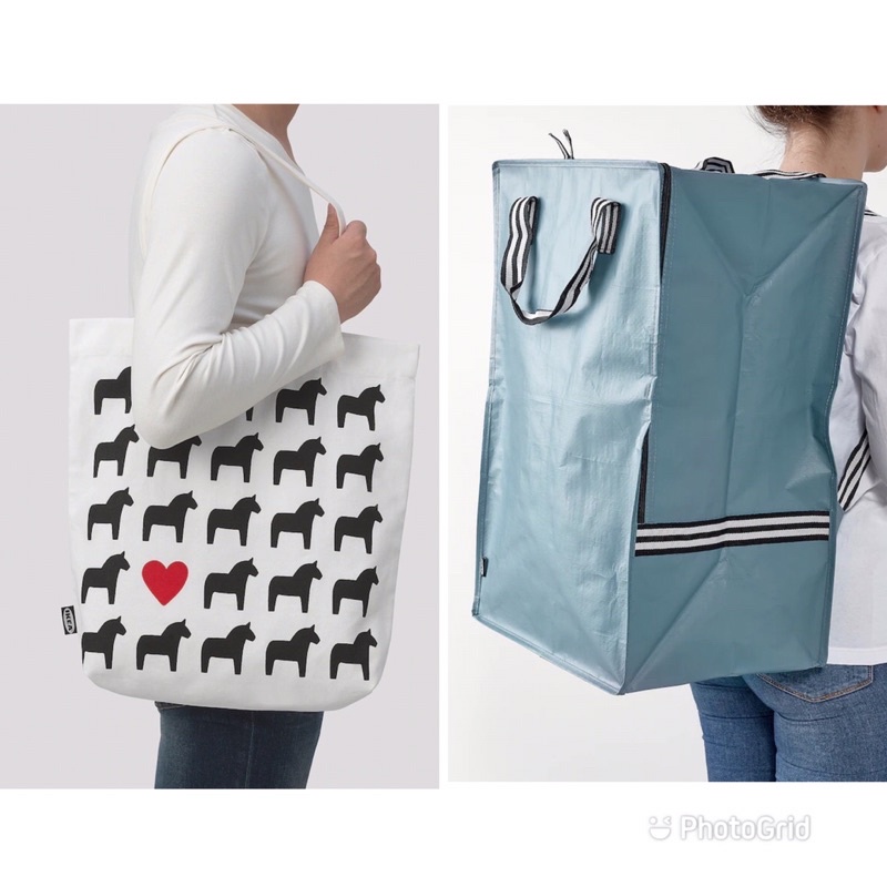 IKEA HASTHAGE / GORSNYGG Bag | storage bag | Shopee Malaysia