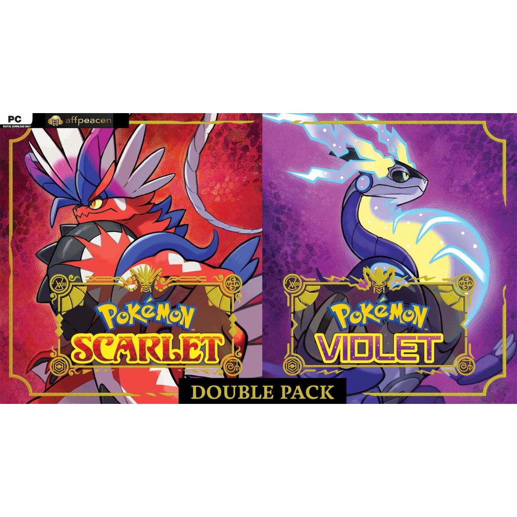 PC GAME Pokémon: Scarlet/Violet – Double Pack - PC DIGITAL DOWNLOAD ...