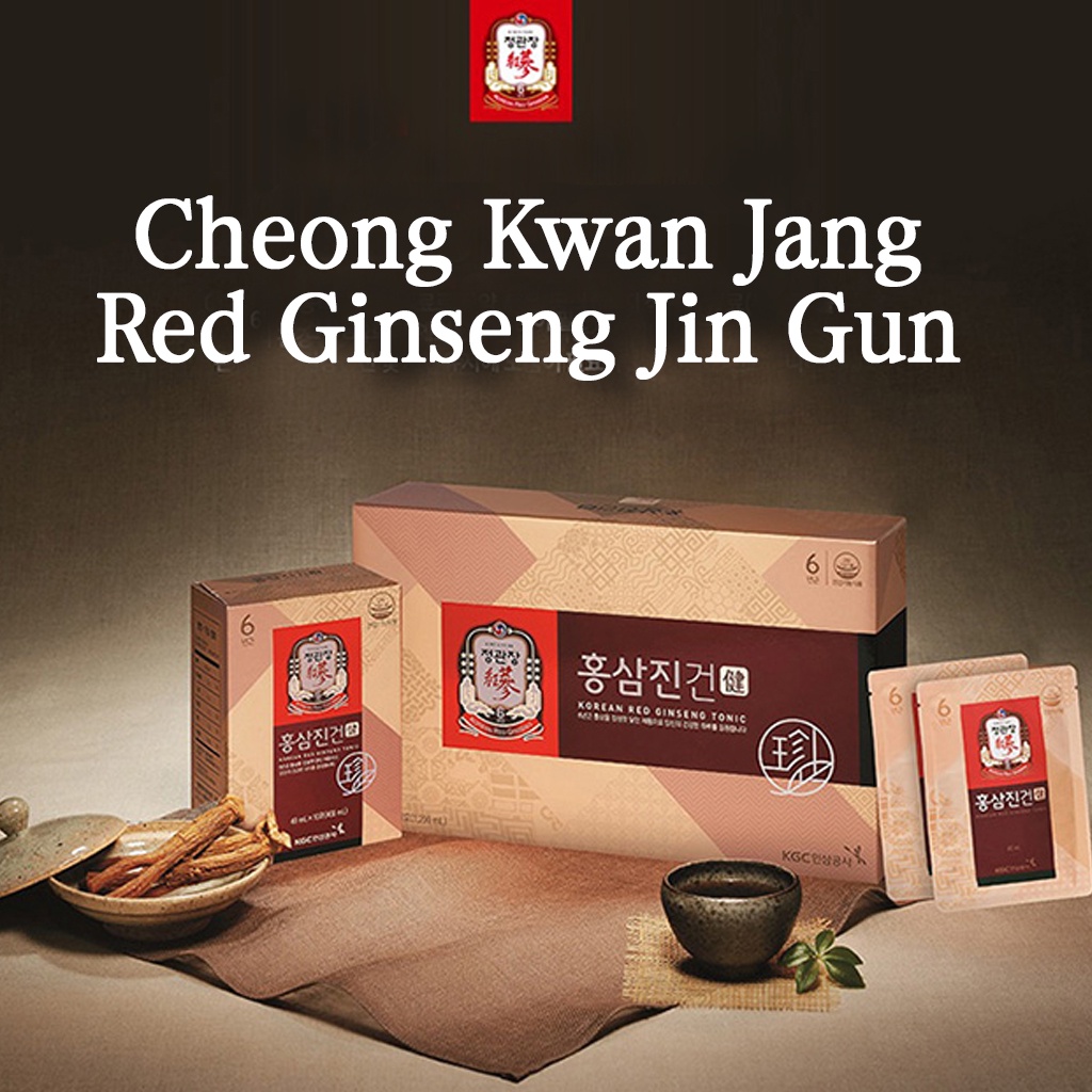 Cheong Kwan Jang Korea Red Ginseng Jin Gun(40ml x 30 pouchs) - Ginseng ...