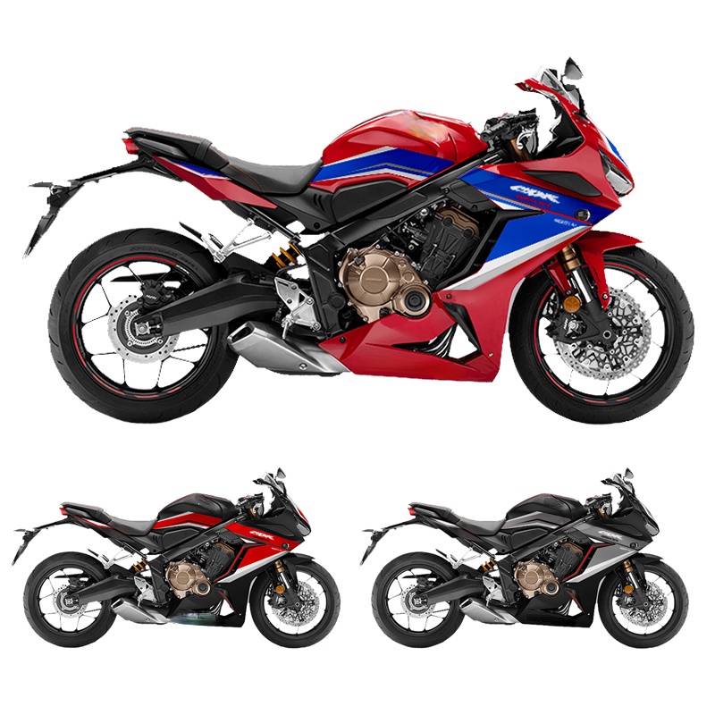 Motorcycle body decals For HONDA CBR650R CBR 650R cbr650r side guard ...