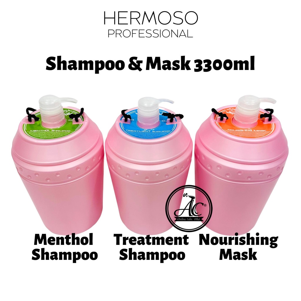 Hermoso Salon Galon Menthol Shampoo / Treatment Shampoo / Nourishing ...