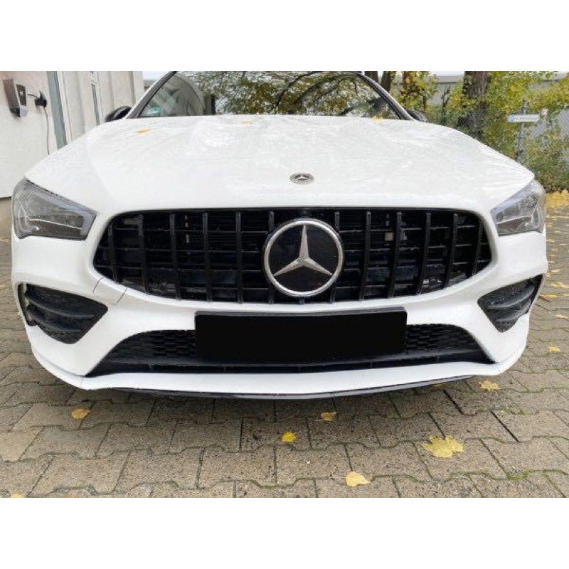 Mercedes w118 gt grill all black for amg bumper | Shopee Malaysia
