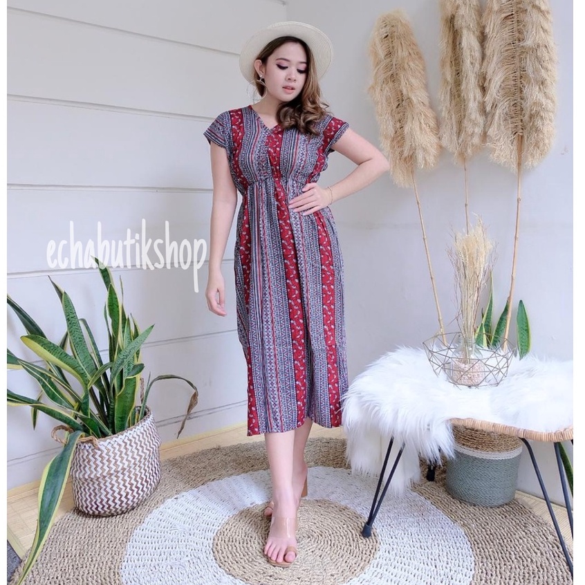 Manohara Bali Ethnic Daster 08 and Flowers Daster Night Dress for Women ...