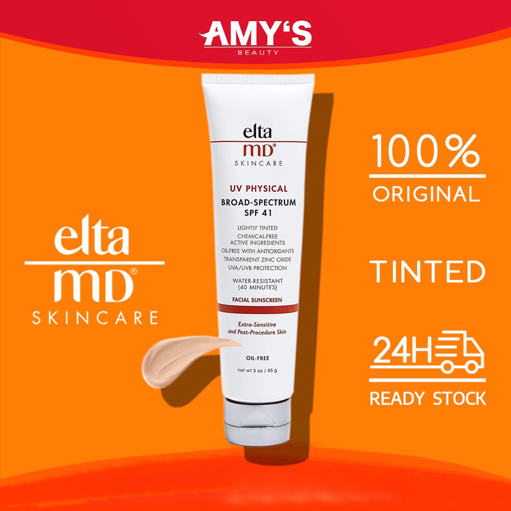 ☪️RAMADAN 2025☪️USA SPF 41 EltaMD Tinted Sunscreen 85g, Elta MD UV Physical Broad-Spectrum SPF ...