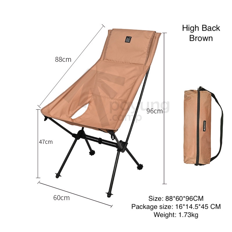 SHINETRIP Lightweight Portable Aluminium Alloy Folding Recliner Cloth ...
