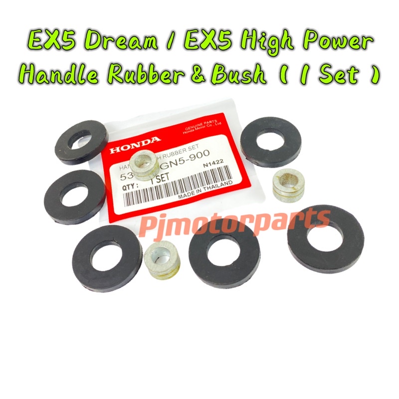 Honda EX5 Dream/ EX5 High Power/ EX5Dream - Handle Rubber & Bush Set ...