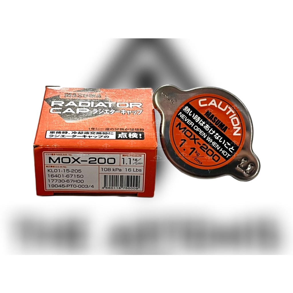 MASUMA RADIATOR CAP(R148,R117)(1.1 KG)(MOX-200) | Shopee Malaysia