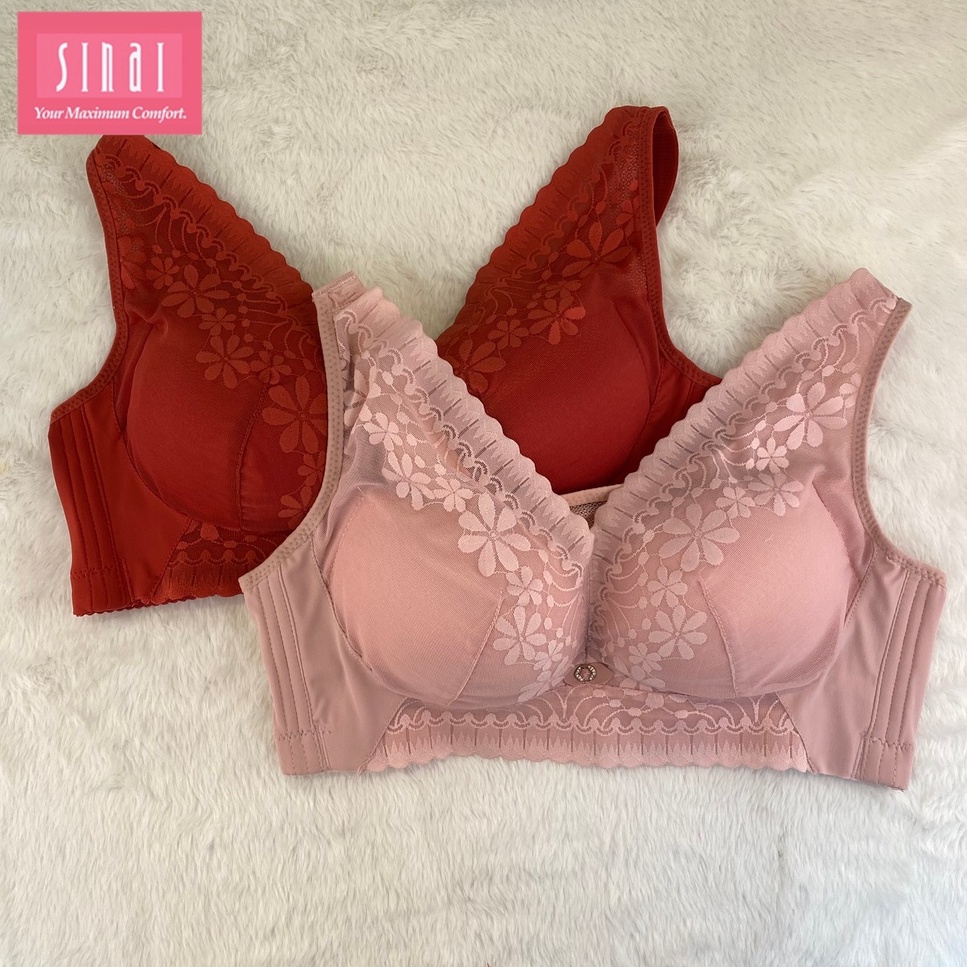 Sinai Wireless Soft Padded Bra 15685 | Shopee Malaysia