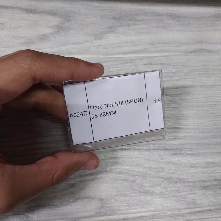 50PCS PRICE TAG 6*4CM L-SHAPED TRANSPARENT COMMODITY TABLE PRICE LABEL ...