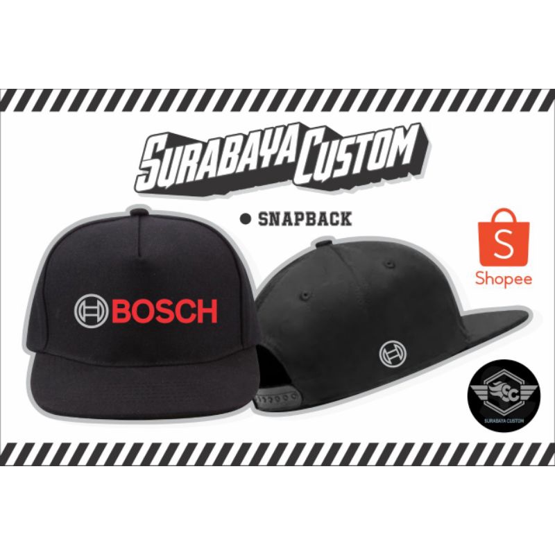 Bosch premium high quality snapback Hat | Shopee Malaysia
