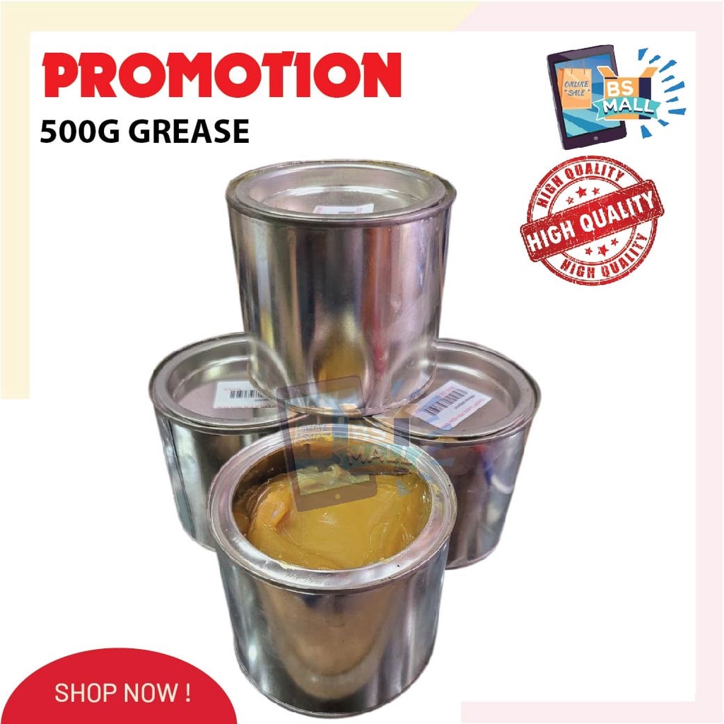 BS MALL 500ML Multipurpose Grease Lubricating Bearing Hub Bottom ...
