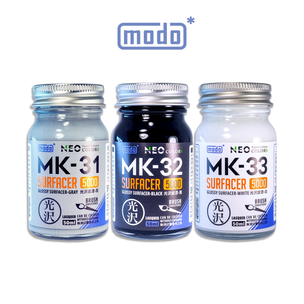 [modo modo Factory] MK31/MK32/MK33 Ultra-Fine Gloss Primer/50ML/Model ...