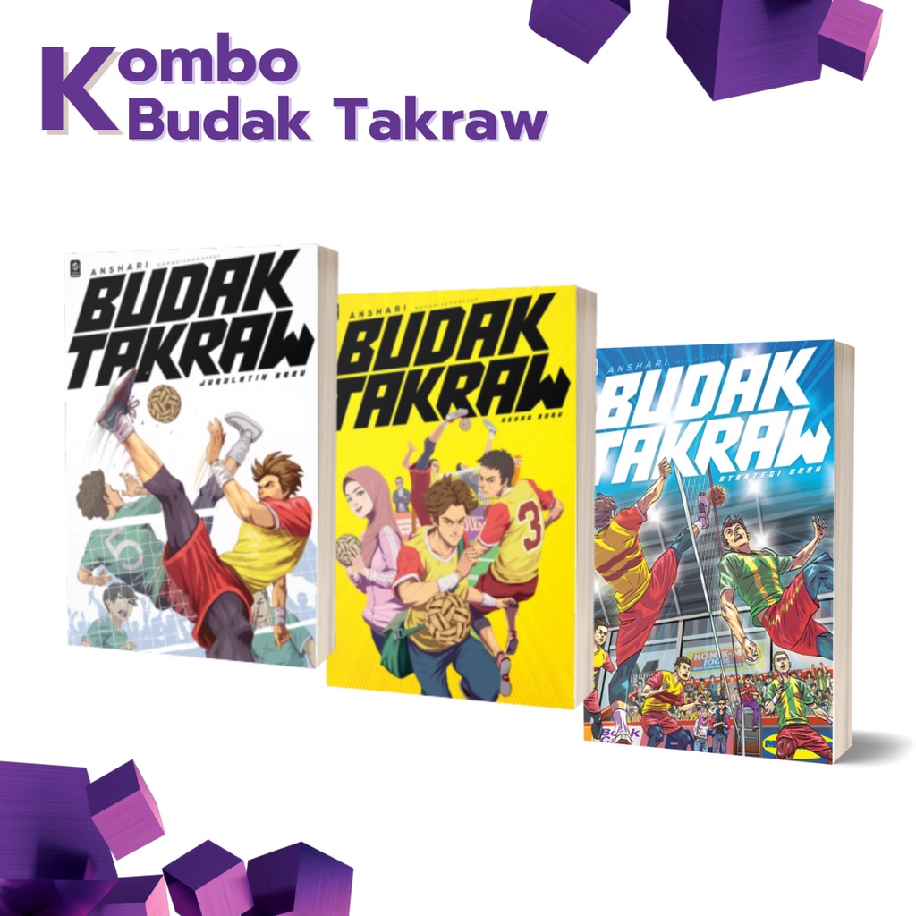[🔥KOMIK M] KOMBO: Budak Takraw - PTS | Shopee Malaysia