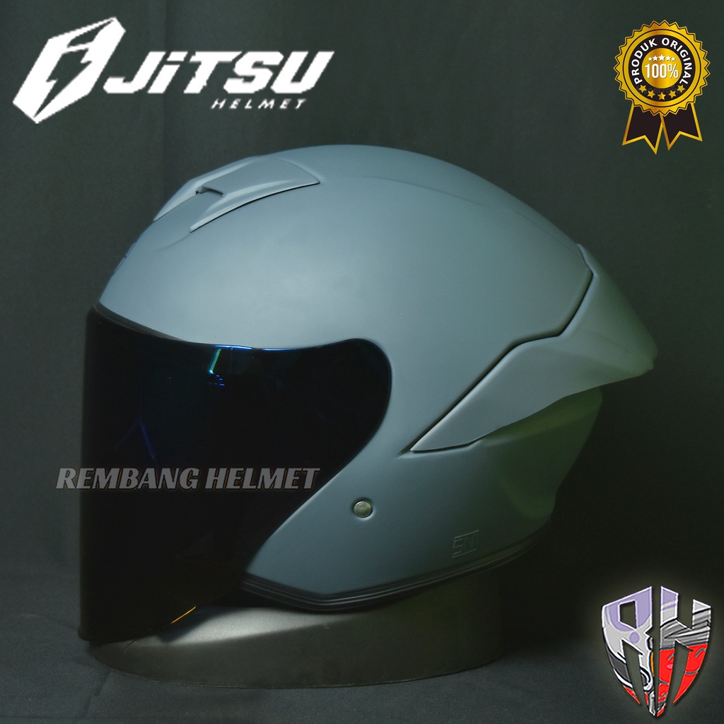 Jitsu HALF FACE SOLID GORILLA DOFF Helmet Weight 2KG | Shopee Malaysia