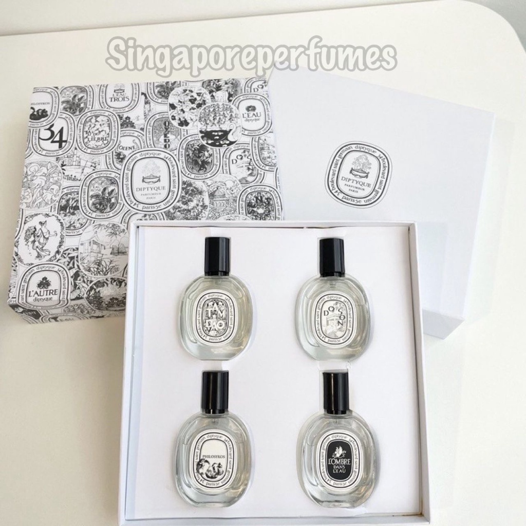 DIPTYQUE 4IN1 SET 4X30ML (CLASSIC WHITE) for female | Shopee Malaysia