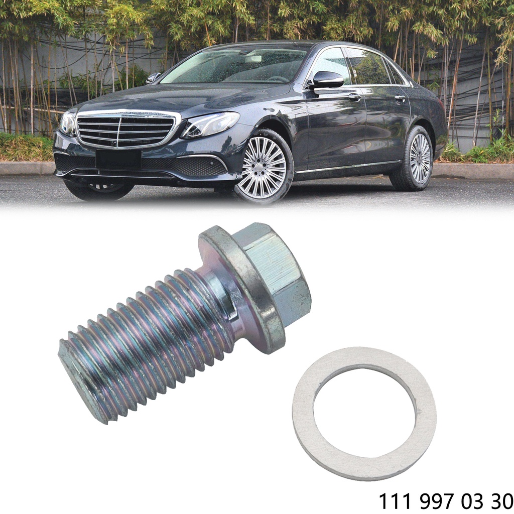 Mercedes Benz Engine Oil Sump Drain Plug Nut Screw Washer M14x1.5 C ...
