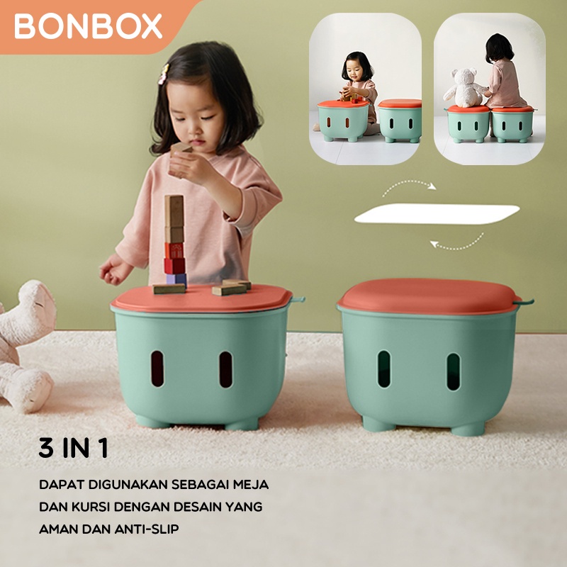 Bonbox Children's Toy Storage Box Multifunction Kids Toy Storage Box ...