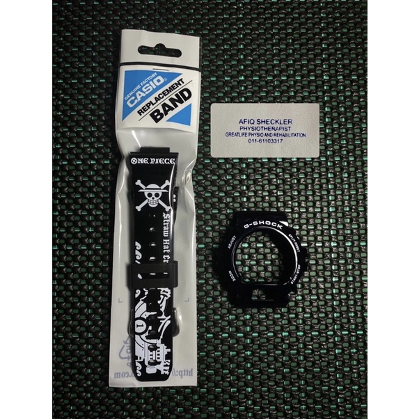 [ CUSTOM ] REPLACEMENT PART GSHOCK BAND AND BEZEL BNB DW6900 LUFFY ONE ...