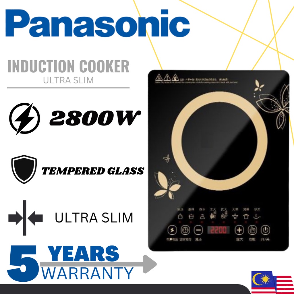 🔥 Big Offer🔥 Panasonic Style Touch Screen Induction Cooker | Periuk ...