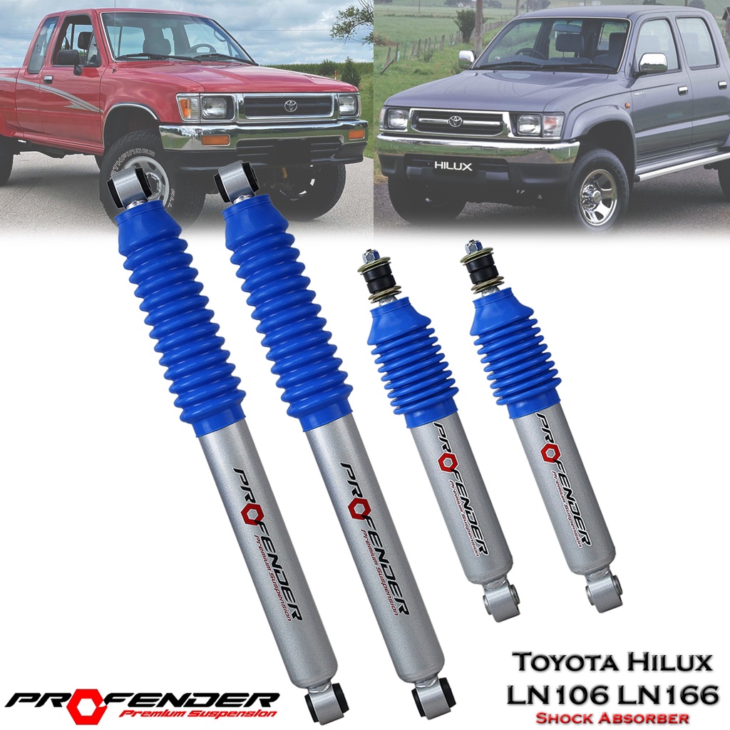 40mm BIG BORE PROFENDER Shock Absorber Toyota Hilux 166 106 Hilux SR ...