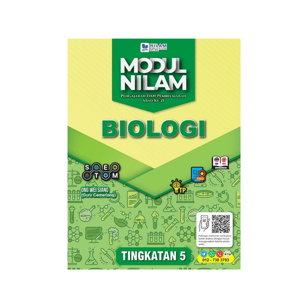 NILAM Biologi Tingkatan 5 (2023) Biology Form 5 Dwibahasa Bilingual ...