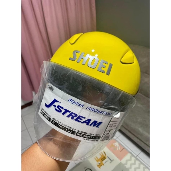 Shoei j stream kuning🟡 | Shopee Malaysia