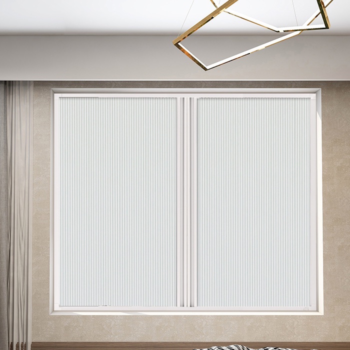 Customized folding sliding invisible windows anti-mosquito screens ...