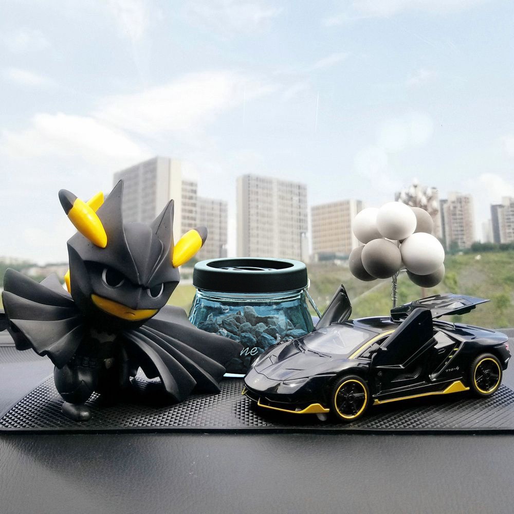 Pikachu Iron Man Batman Lamborghini Luxury Team Decoration car Interior ...