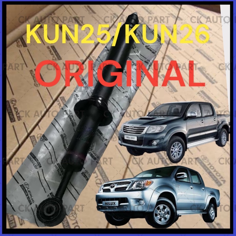 100% ORIGINAL TOYOTA HILUX KUN25 KUN26 FRONT REAR ABSORBER TOKICO MADE ...