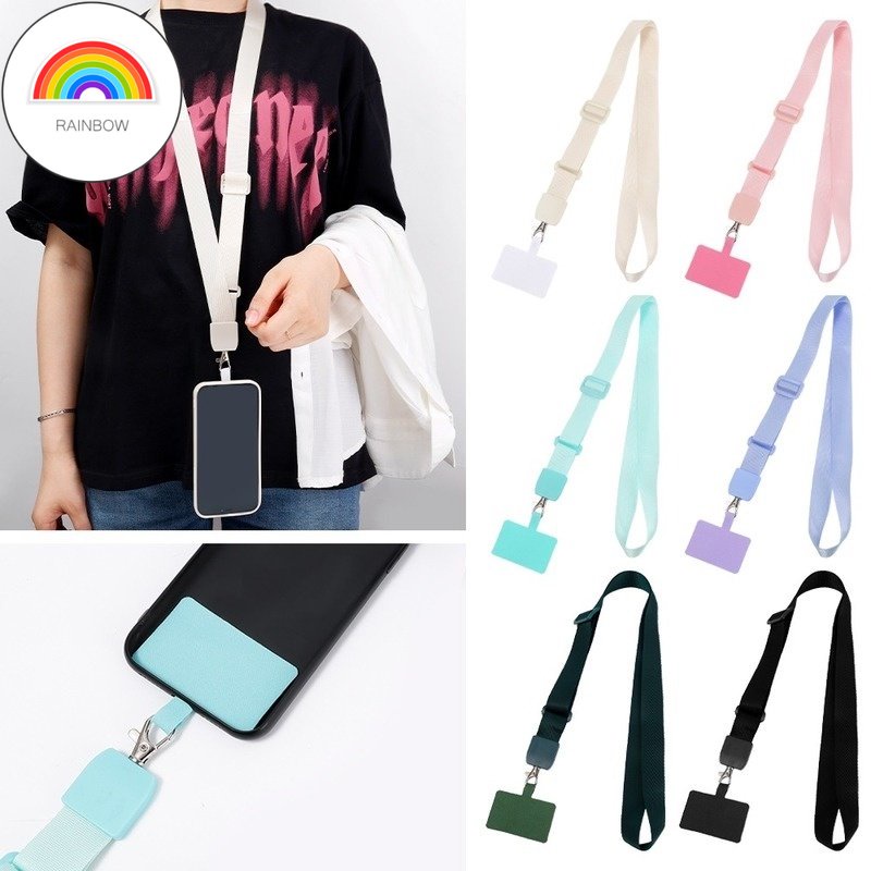RD Universal Card Type Fixed Mobile Phone Hanging Neck Rope ...