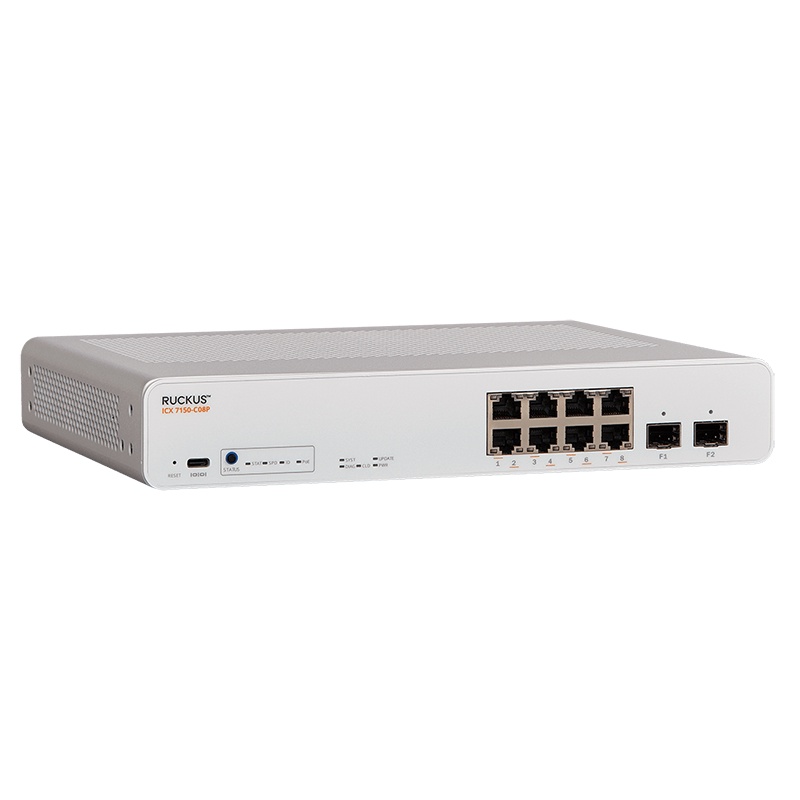 Ruckus ICX 7150 Switch ICX7150 Poe Gigabit 8 10 12 24 48 Port Commscope ...