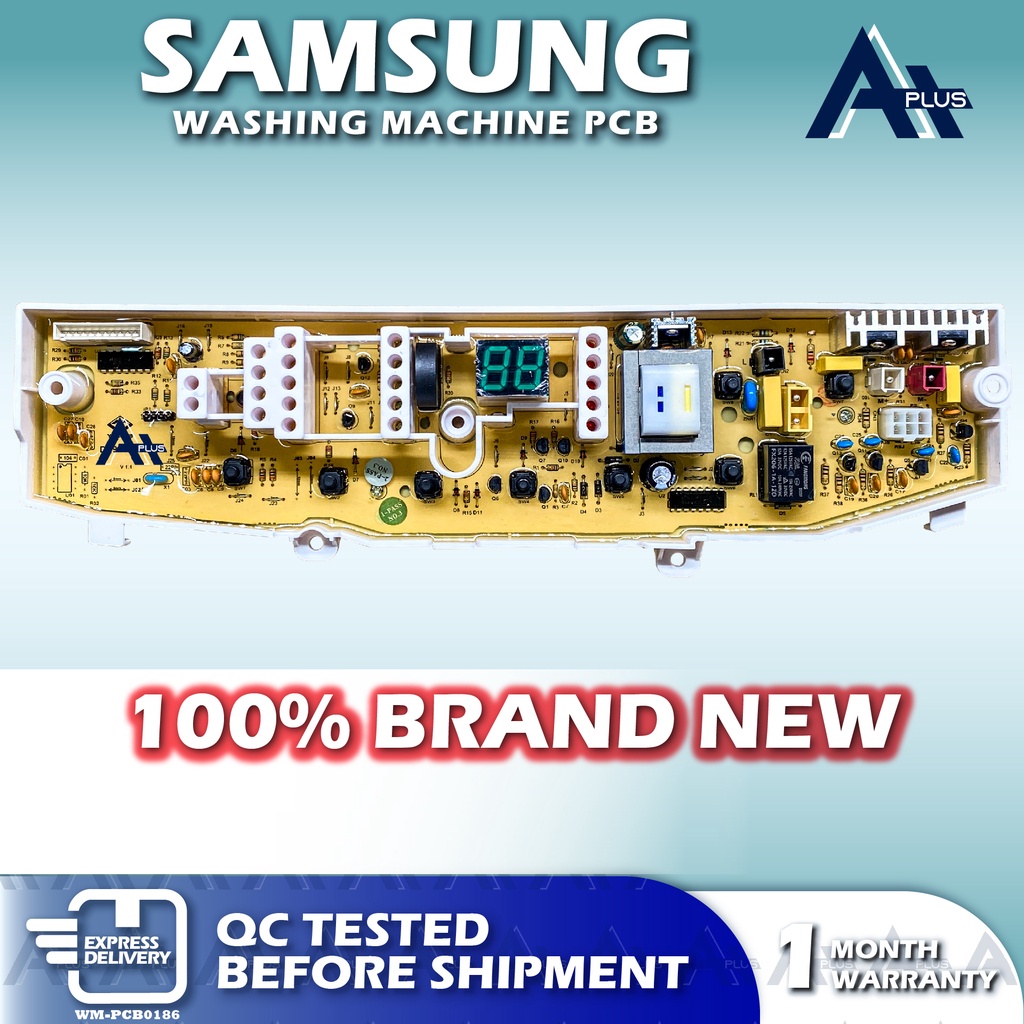 SAMSUNG Washing Machine PCB Board SAMSUNG Board Mesin Basuh Control ...