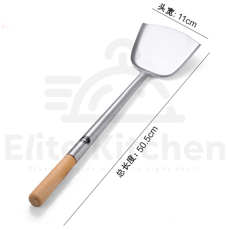 Elite Kitchen - Heavy Duty 304 Stainless Steel Ladle Spatula Turner ...