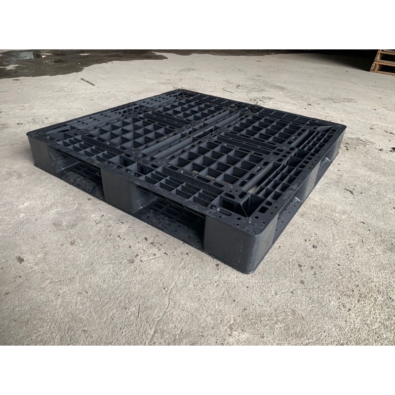 Plastic Pallet 4 ways 1pcs (USED) Plastik Palet 1000mm x 1200mm 1100mm ...